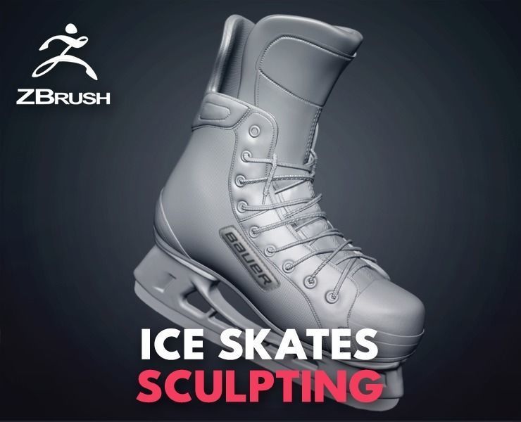 Ice Skate 3D model | CGTrader