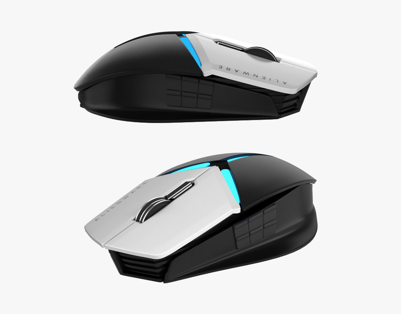 Dell Alienware Elite Gaming Mouse AW958 3D model | CGTrader