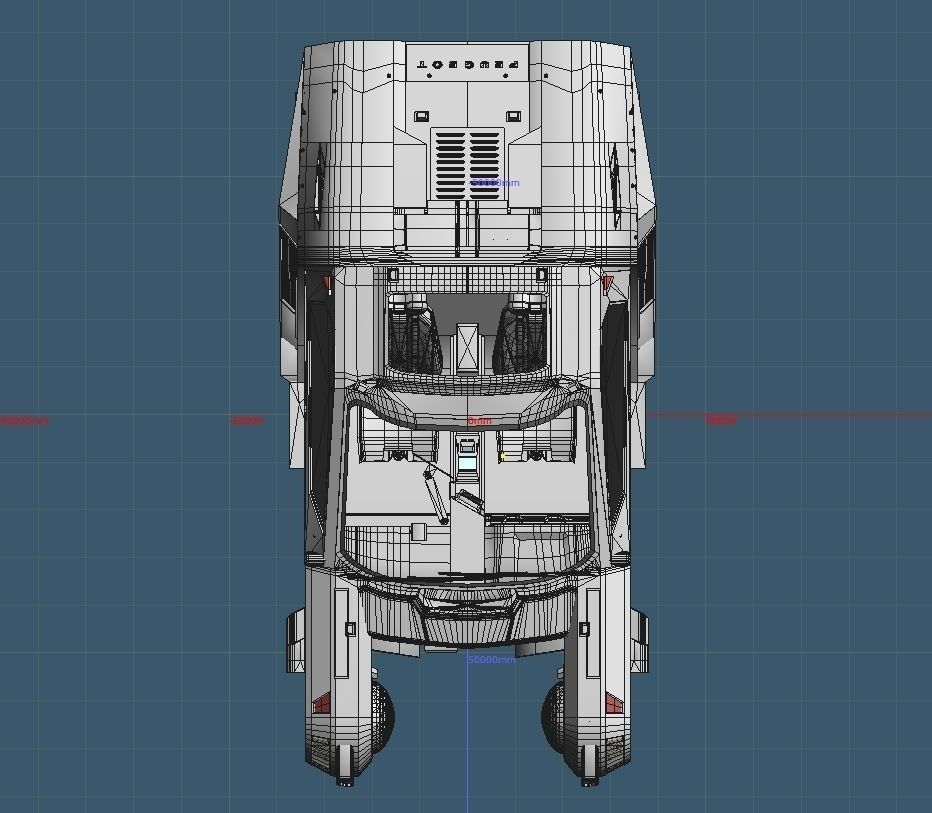 Blade-Runner 2049 Peugeot Police Spinner update 3D model | CGTrader