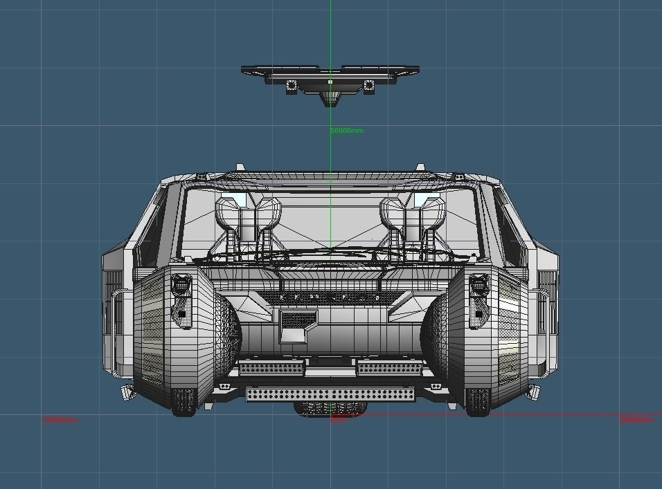 Blade-Runner 2049 Peugeot Police Spinner update 3D model | CGTrader