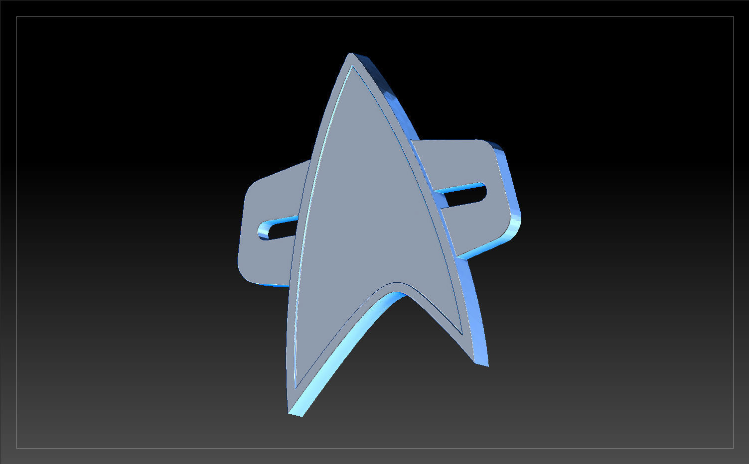 Star Trek Seven of Nine Borg Implants Prosthetic Parts Jeri Ryan 3D ...