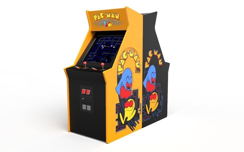 3D model Classic Arcade Game Machines | CGTrader