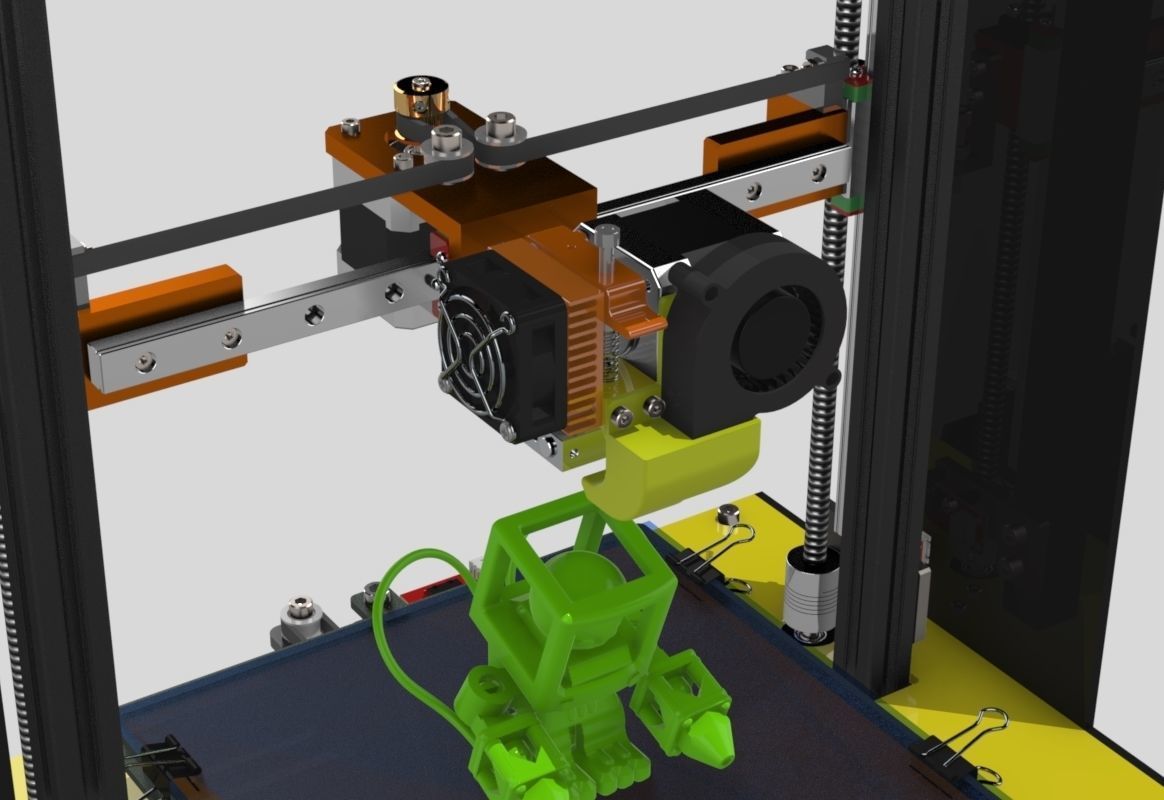 PRINTER 3D TYPE PRUSA i4 3D model | CGTrader