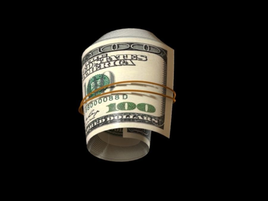 3D model cash dollars VR / AR / low-poly | CGTrader