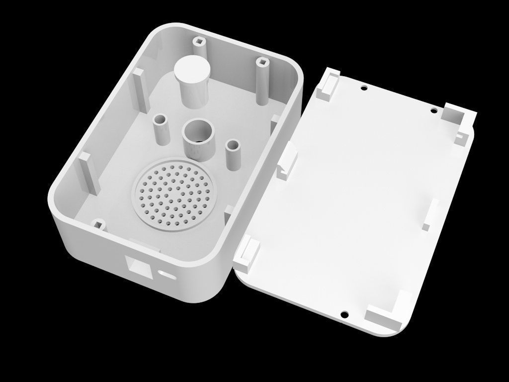 Controller housing 3D model rigged | CGTrader