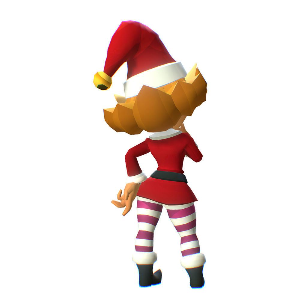 3D model Santas Elves - Toon Series VR / AR / low-poly rigged | CGTrader