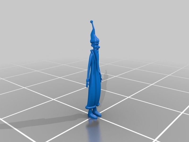Slim Santa Claus free 3D model 3D printable | CGTrader
