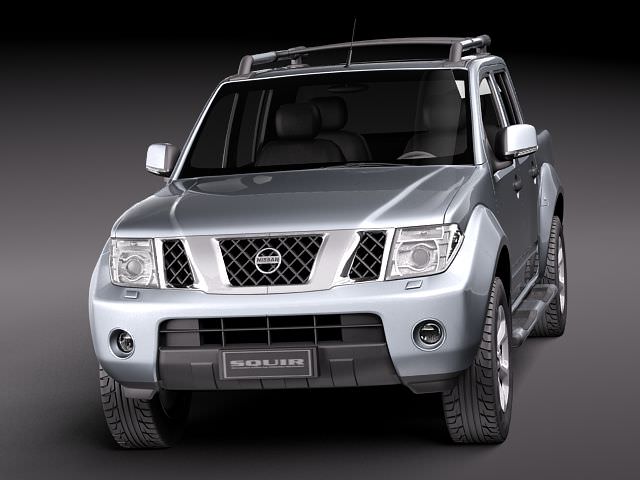 Nissan Navara 2010 3D model | CGTrader