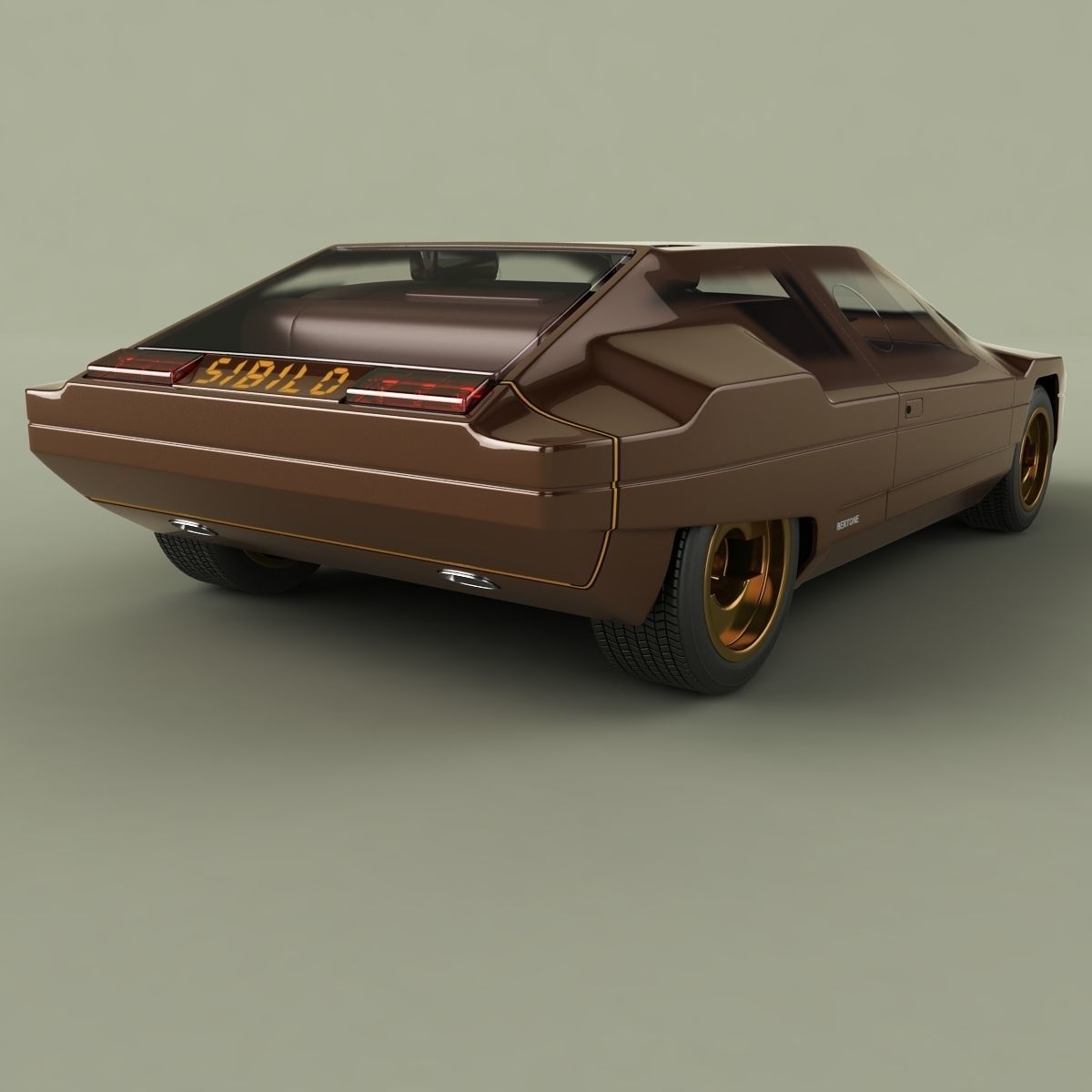 Lancia Sibilo 3D model | CGTrader