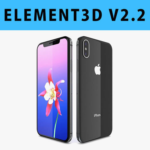 E3D - Apple iPhone X iPhone 10 Space Gray 3D model | CGTrader