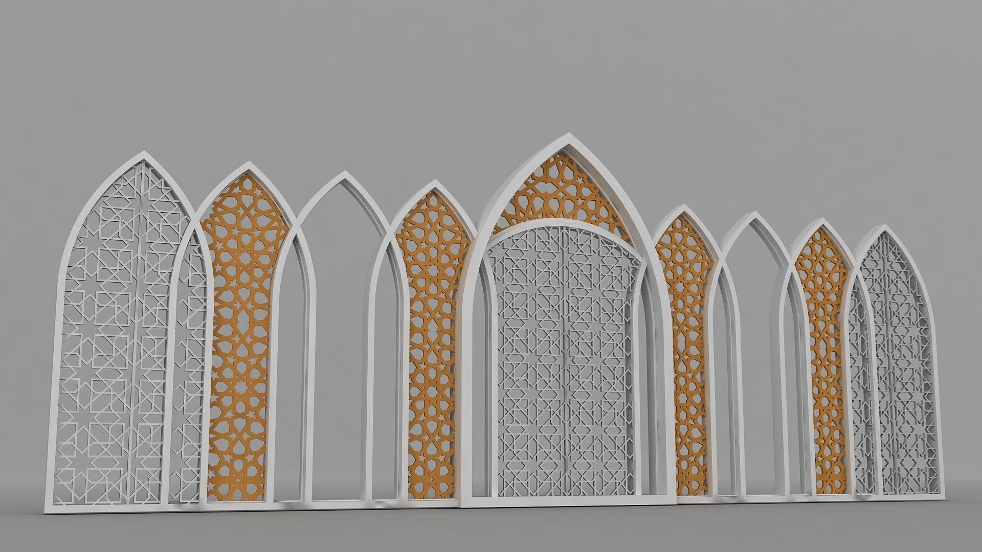 Islamic Decoration 3D model | CGTrader