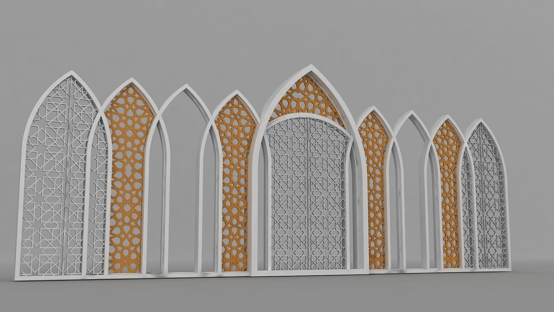 Islamic Decoration 3D model | CGTrader