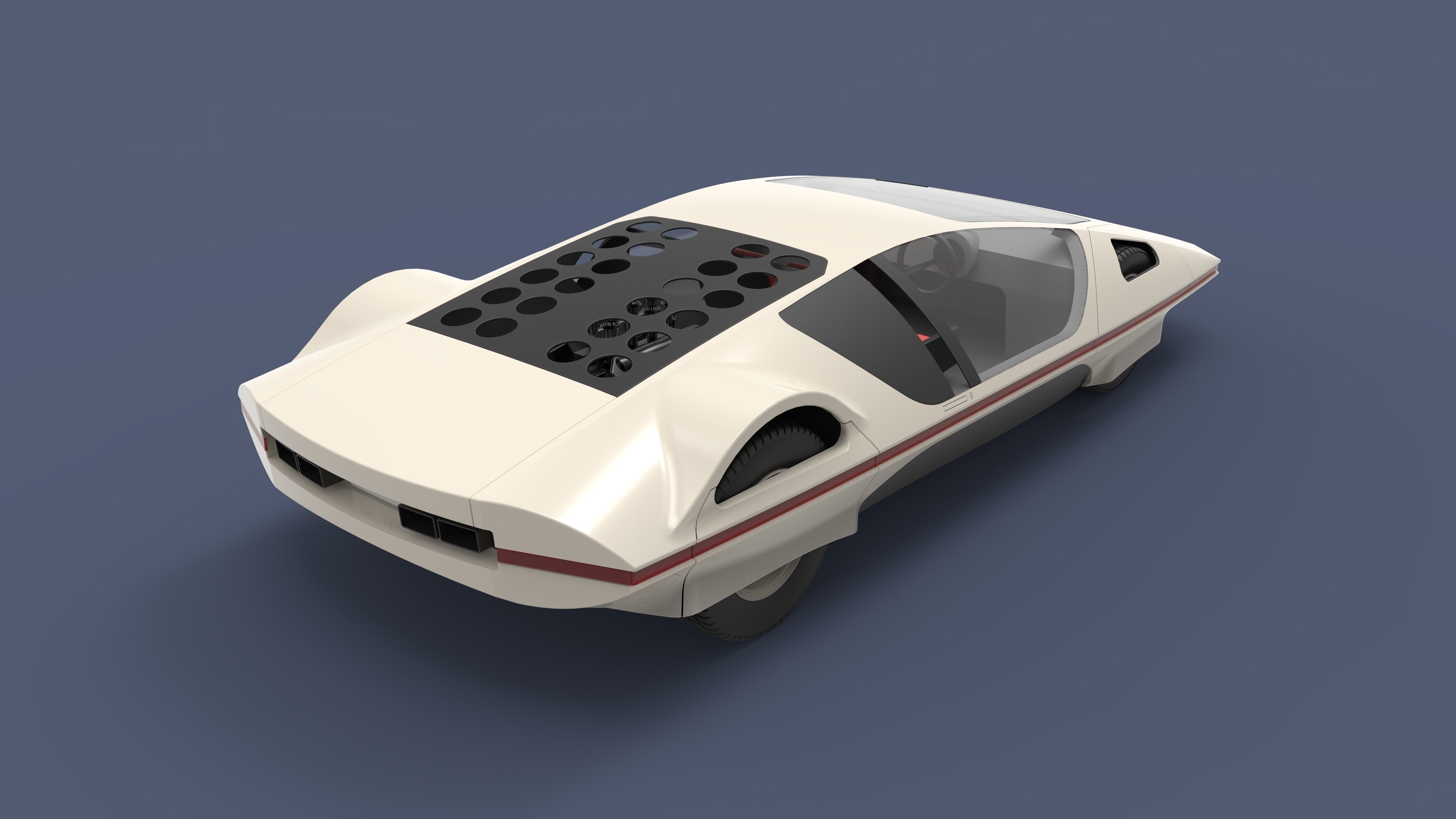 Ferrari concept 3D model | CGTrader