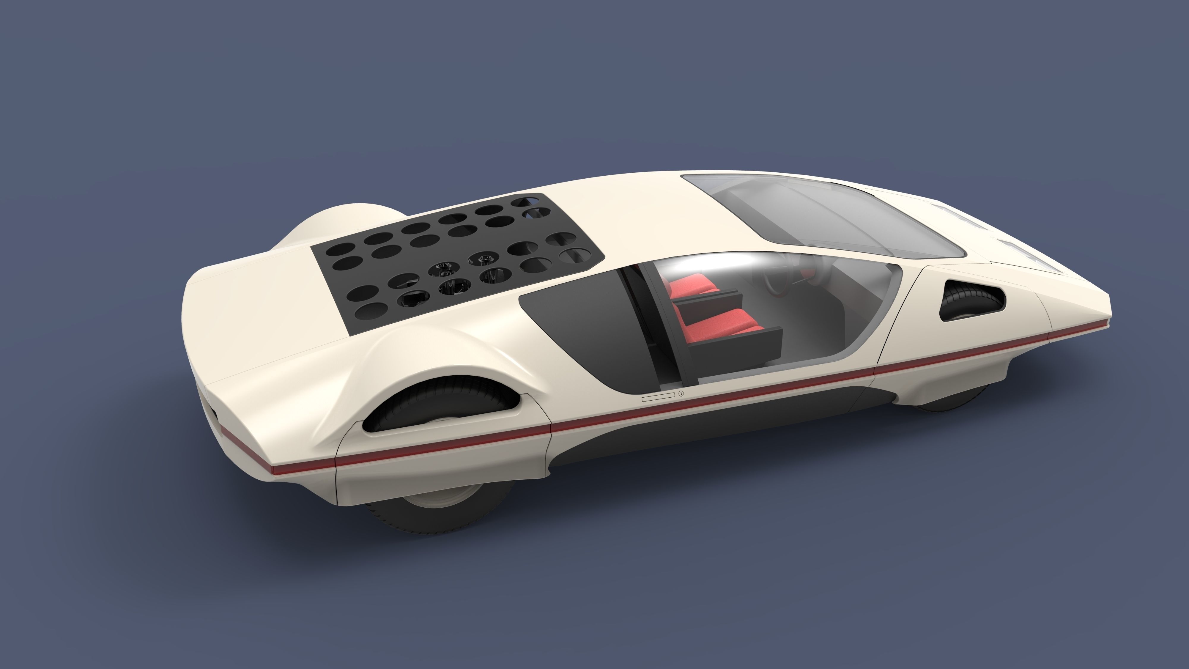 Ferrari concept 3D model | CGTrader