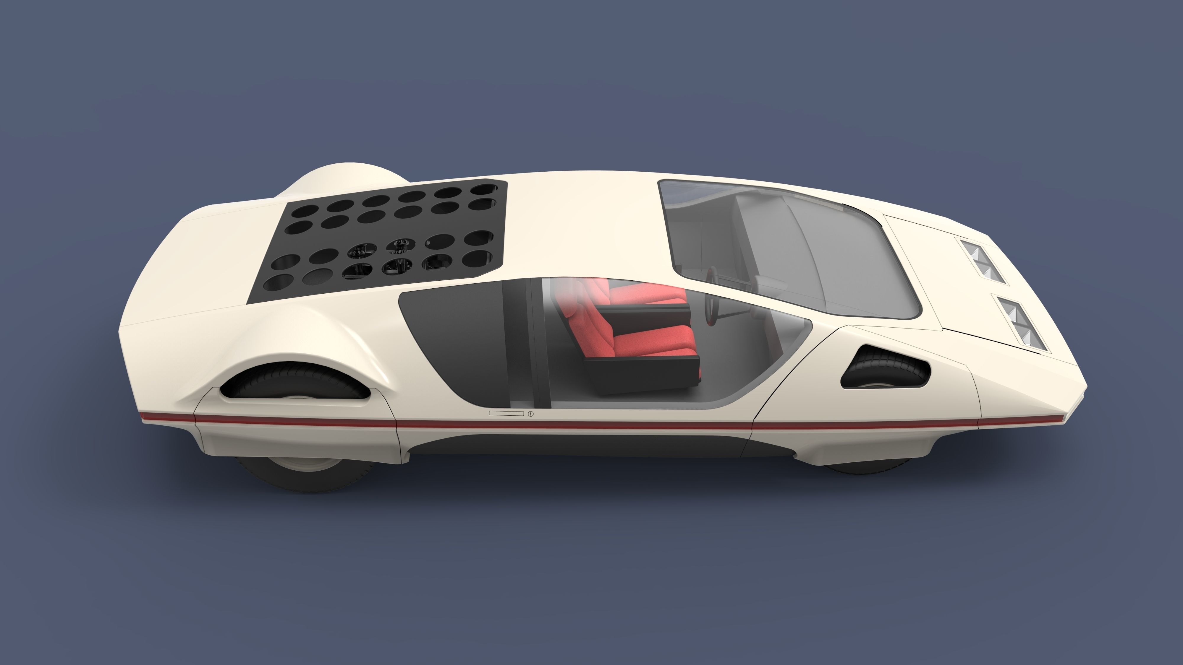 Ferrari concept 3D model | CGTrader