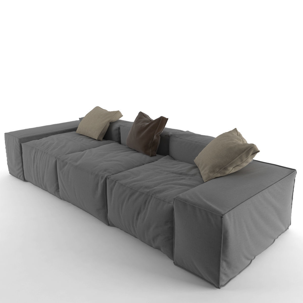 sofa Peanut B Bonaldo 3D model | CGTrader
