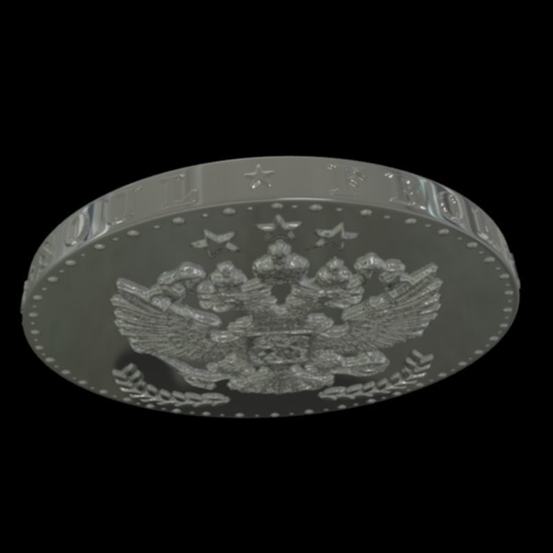 design coin 3 3D model 3D printable | CGTrader