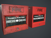 3D model Fire Alarm Button PBR Game Ready VR / AR / low-poly | CGTrader