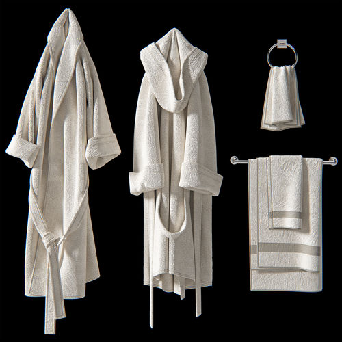 Bath set 2 3D model 3D model | CGTrader