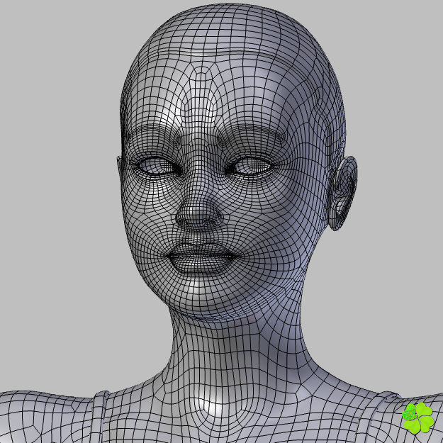 3D model Ada evening simplified VR / AR / low-poly | CGTrader