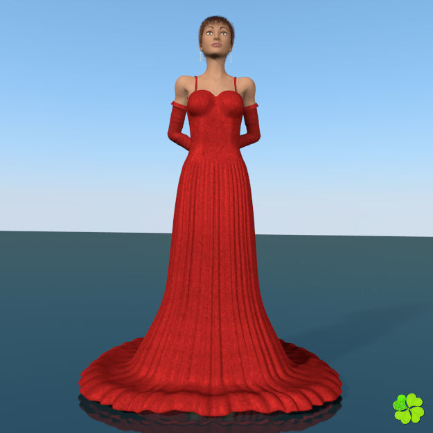 3D model Ada evening simplified VR / AR / low-poly | CGTrader