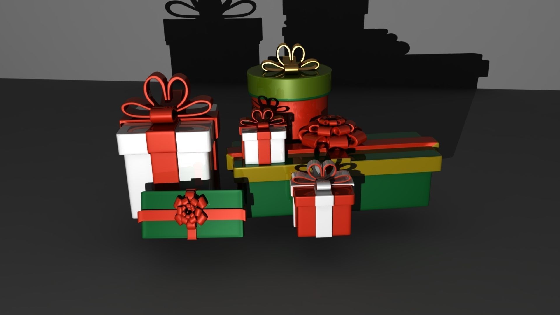 Pennywise Christmas With Presents 3D model 3D printable | CGTrader