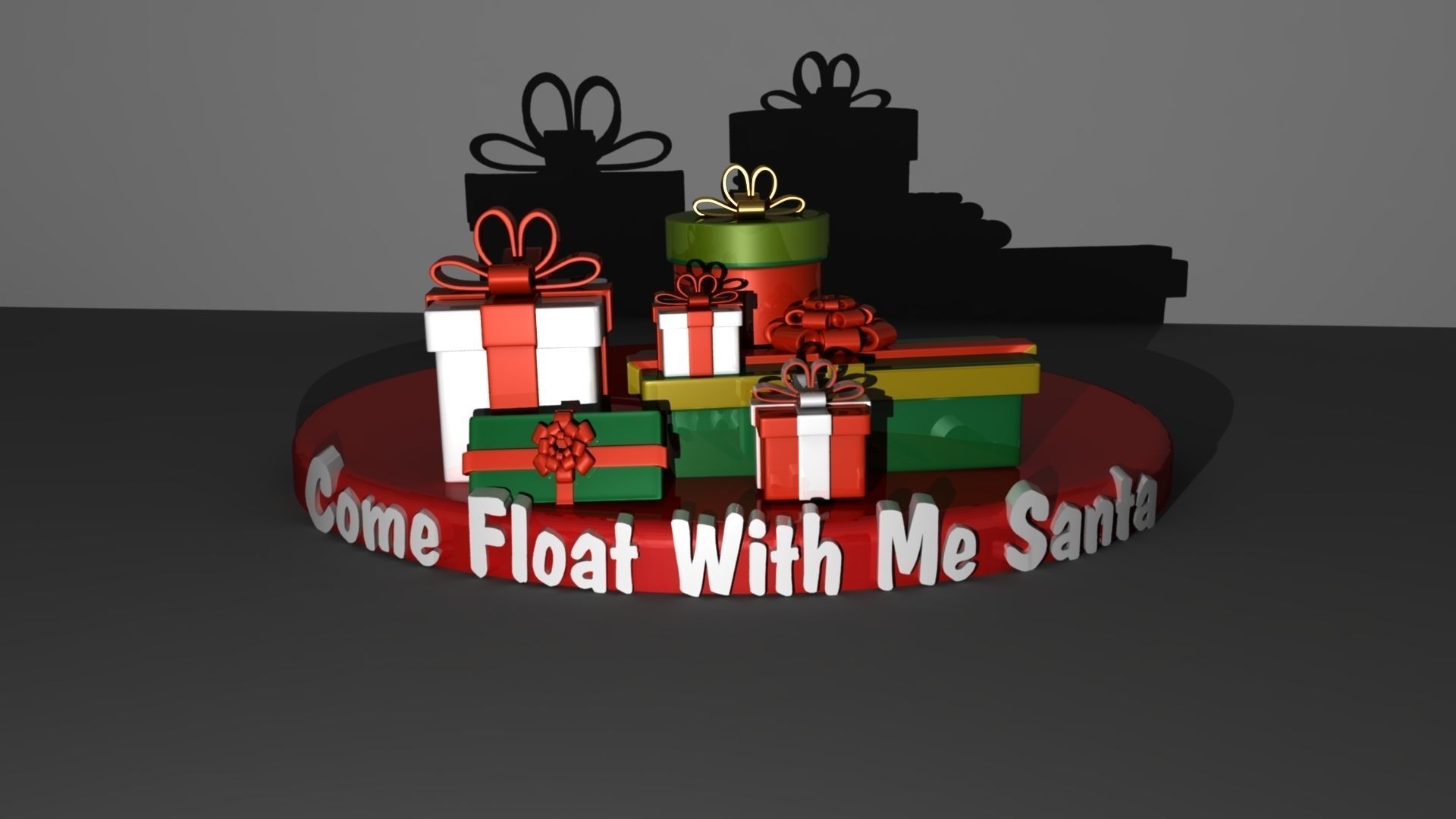 Pennywise Christmas With Presents 3D model 3D printable | CGTrader