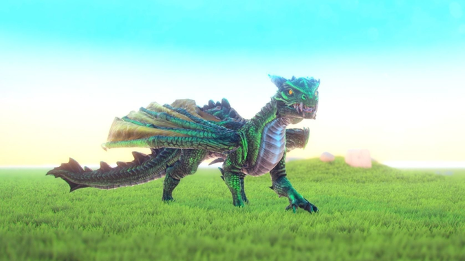 Unka the Dragon 3D model | CGTrader