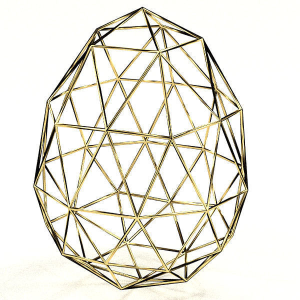 3D model Wire Egg VR / AR / low-poly | CGTrader