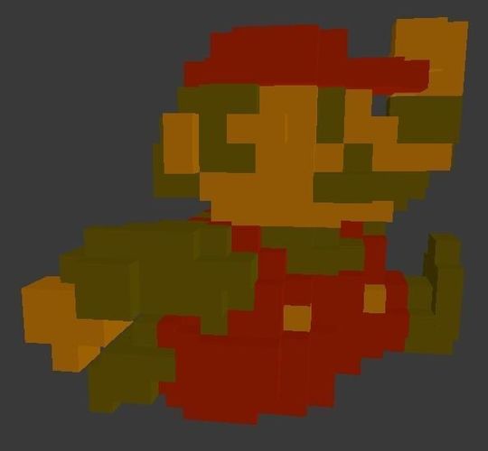Mario 8 Bit Sprites