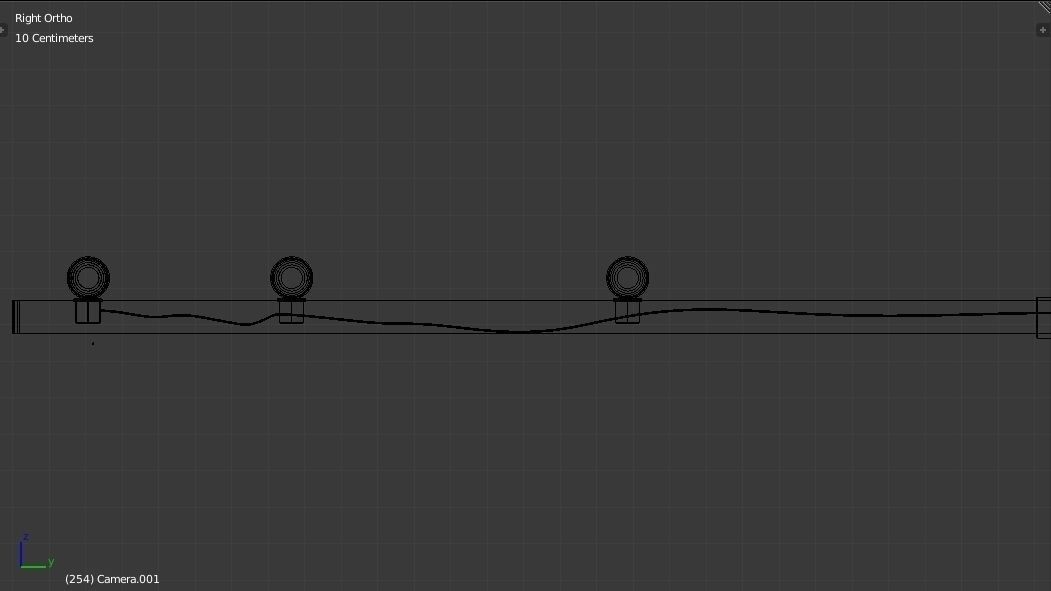 Level crossing - Railroad crossing with lights US Railway 3D model ...