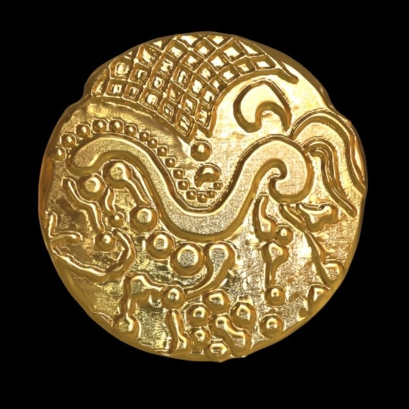 celtic coin 3D model 3D printable | CGTrader