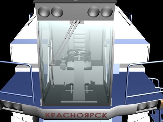 3D model Yenisei-950 combine VR / AR / low-poly | CGTrader