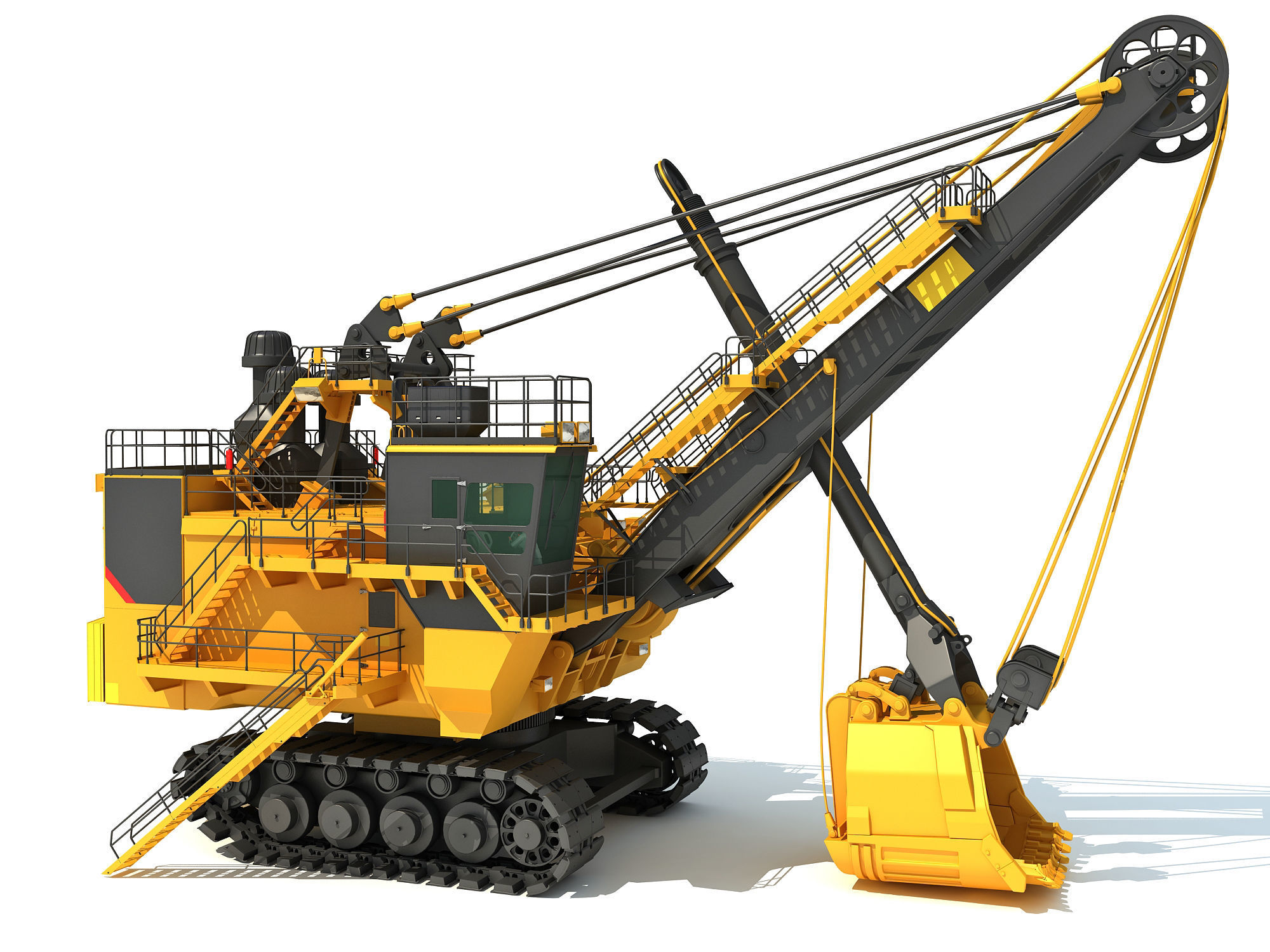 Mining Machinery 3D model | CGTrader