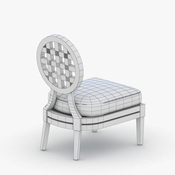 3D model 0927 - Street Chair VR / AR / low-poly | CGTrader