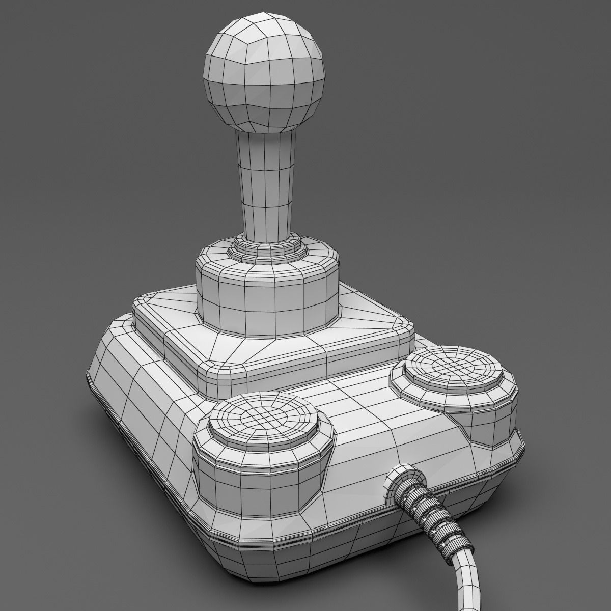 Retro Joystick Competition Pro 5000 3D model | CGTrader
