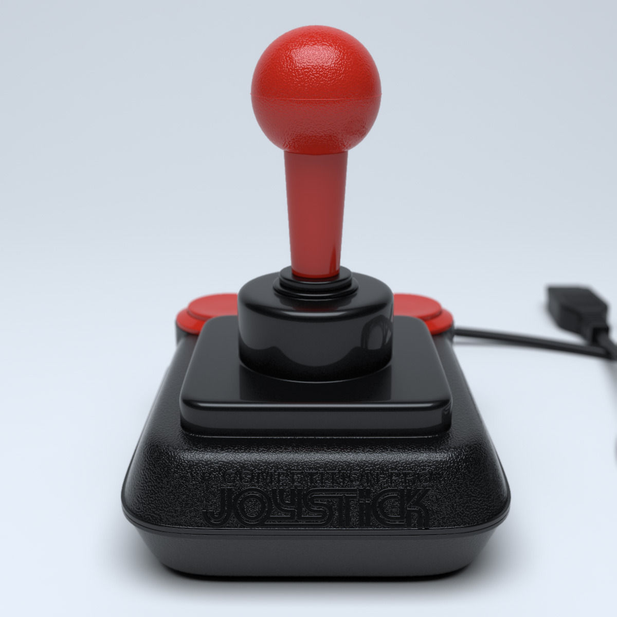 Retro Joystick Competition Pro 5000 3D model | CGTrader