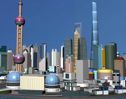 Shanghai 3D Models | CGTrader