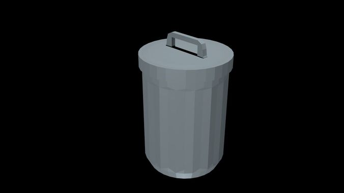 3D model Low poly Bucket VR / AR / low-poly | CGTrader