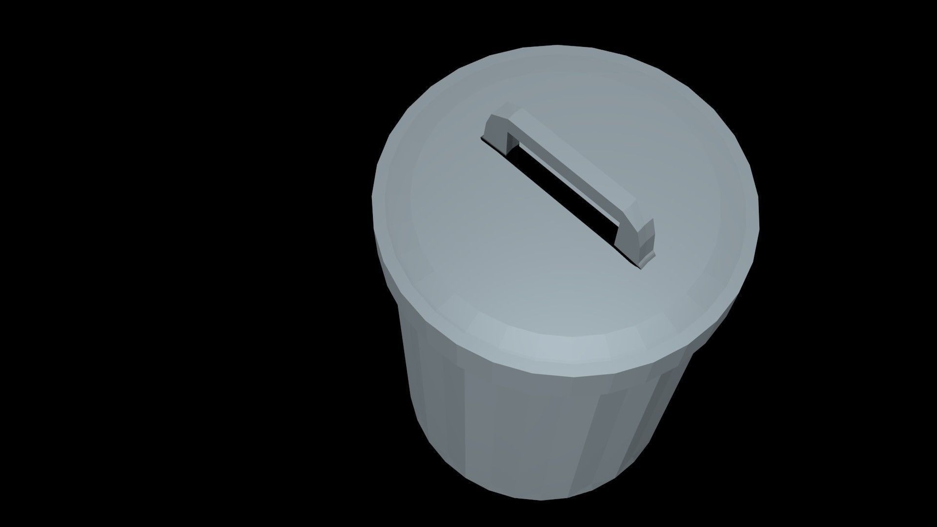 3D model Low poly Bucket VR / AR / low-poly | CGTrader