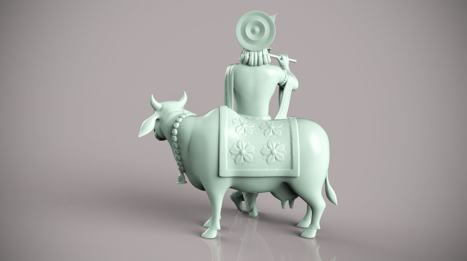 Lord krishna 3D model 3D printable | CGTrader
