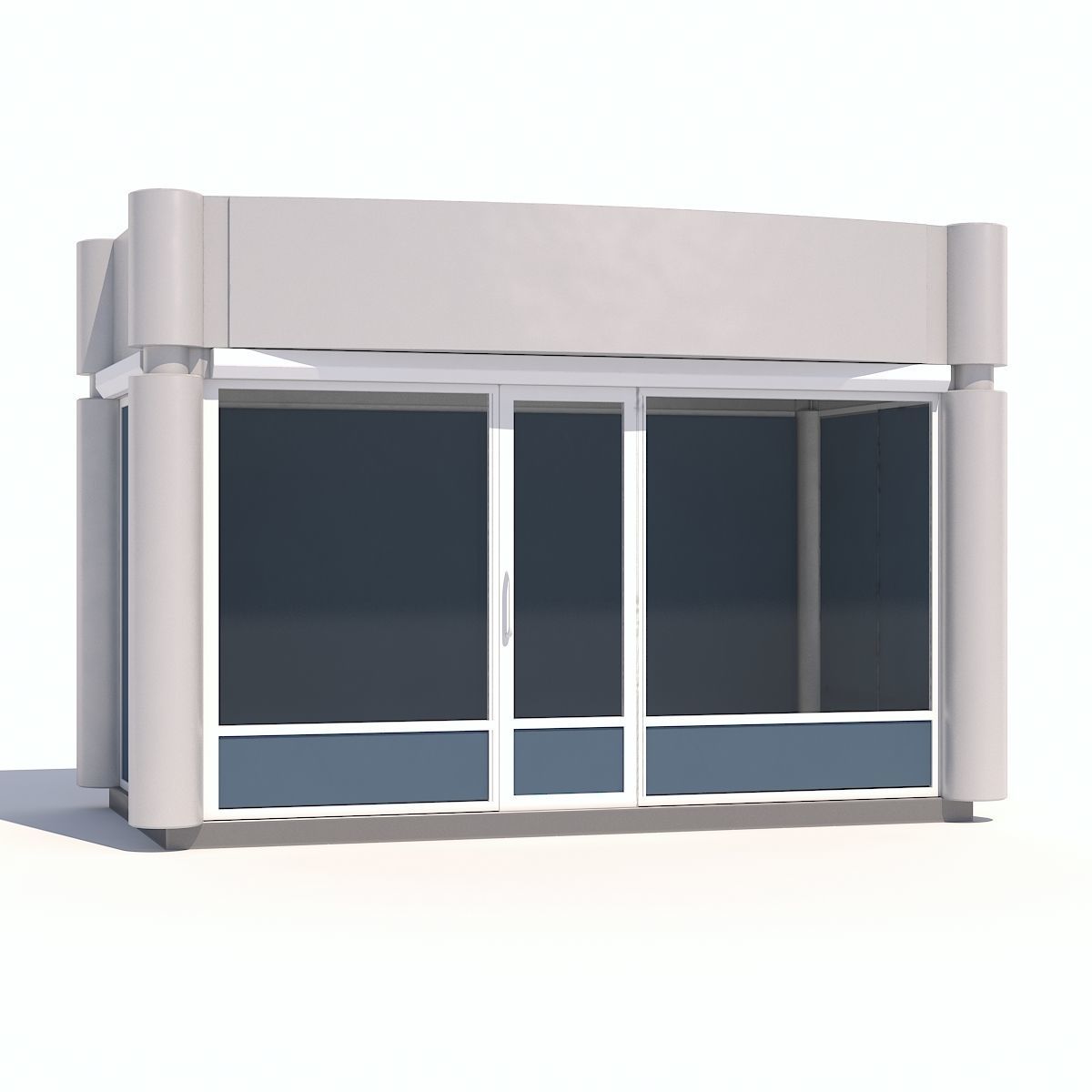 Stop a stall 3D model | CGTrader