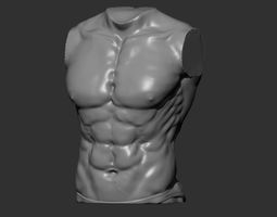 Man torso 3D Printing Models | CGTrader