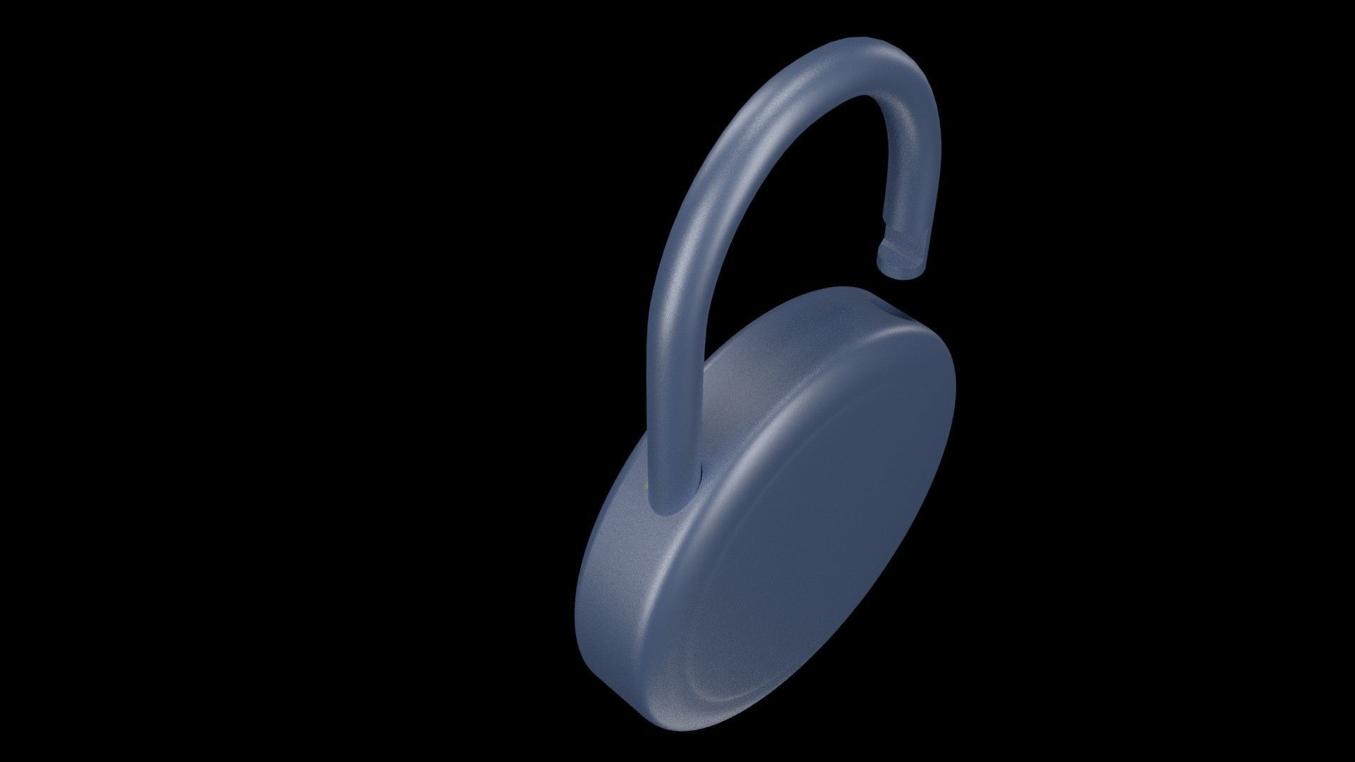 Round mechanical lock 3D model | CGTrader