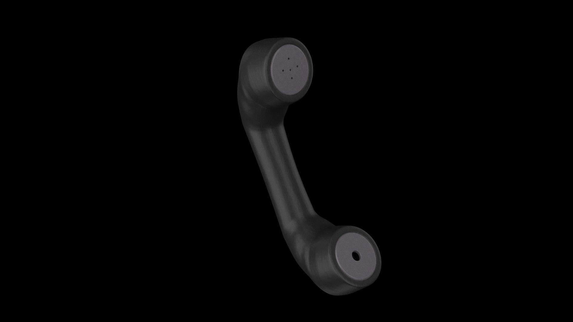 Handset 3D model | CGTrader