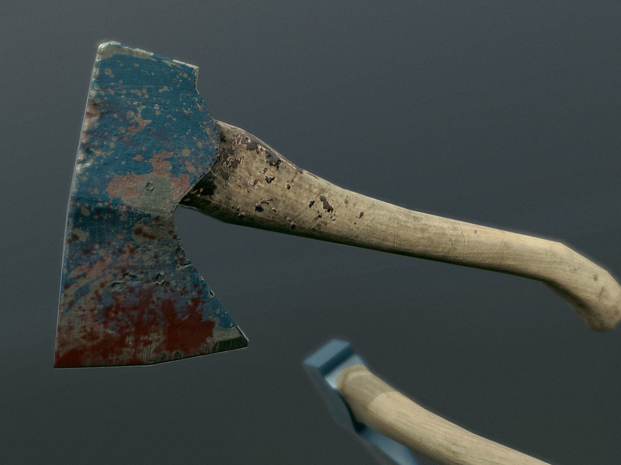 3D model Horror Axe Weapon VR / AR / low-poly | CGTrader