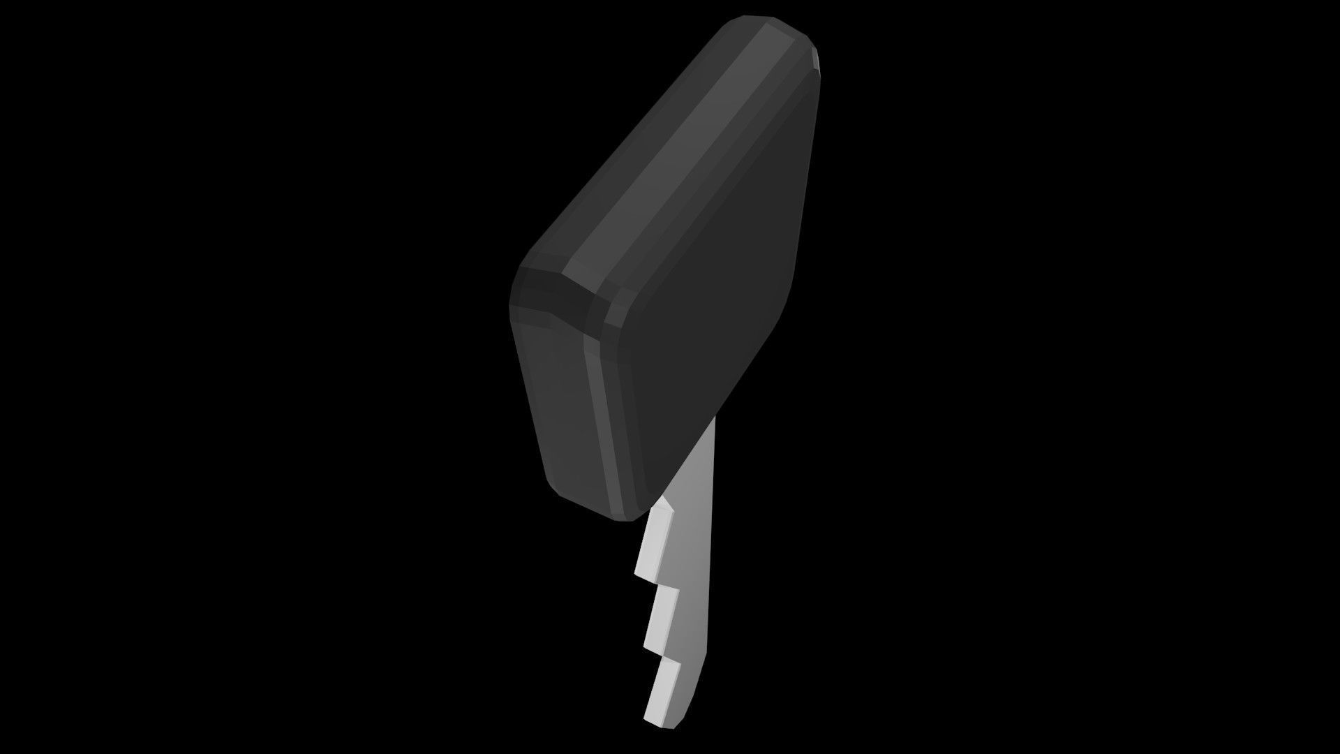 3D model Low poly key 1 VR / AR / low-poly | CGTrader