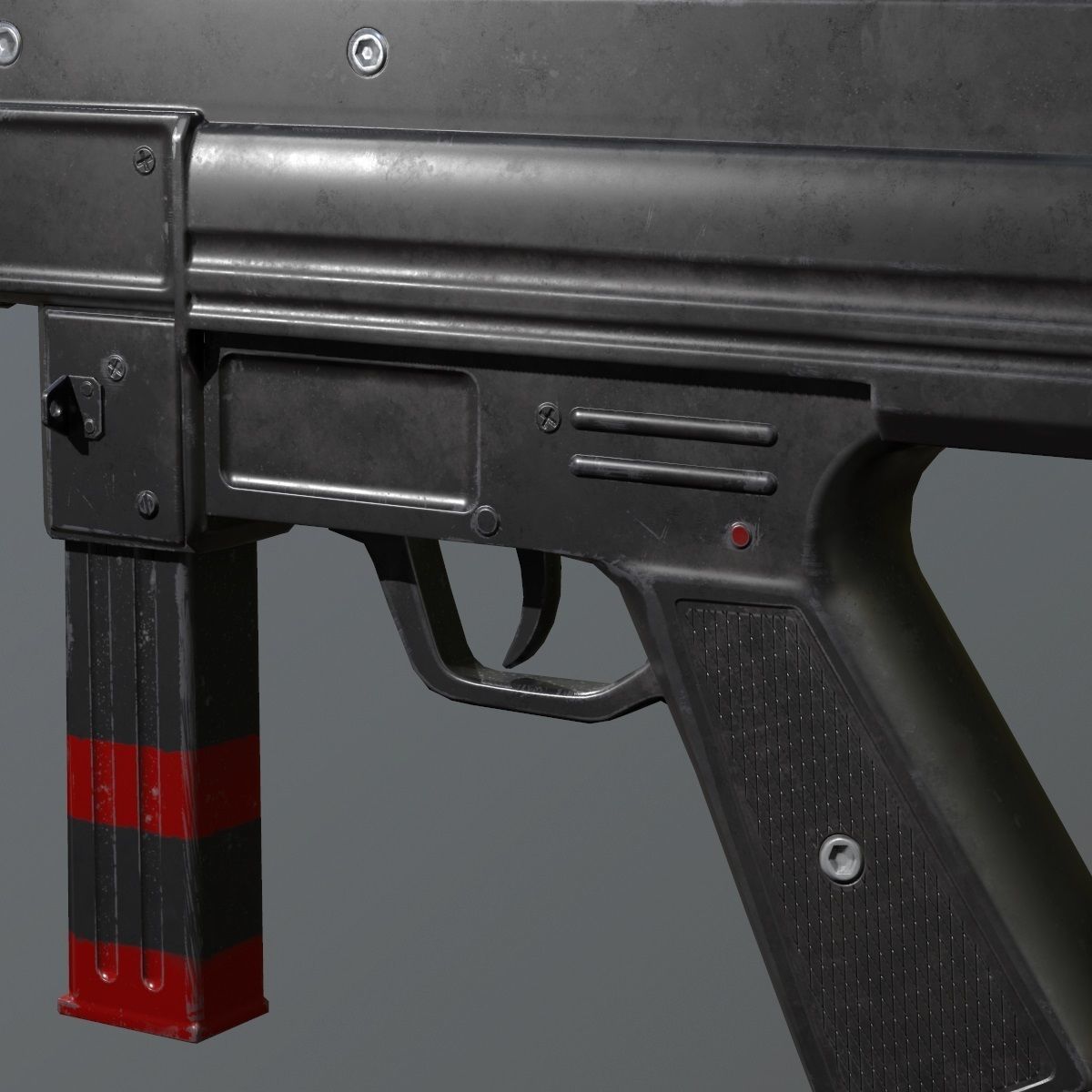 3D model Submachine Gun PBR VR / AR / low-poly | CGTrader