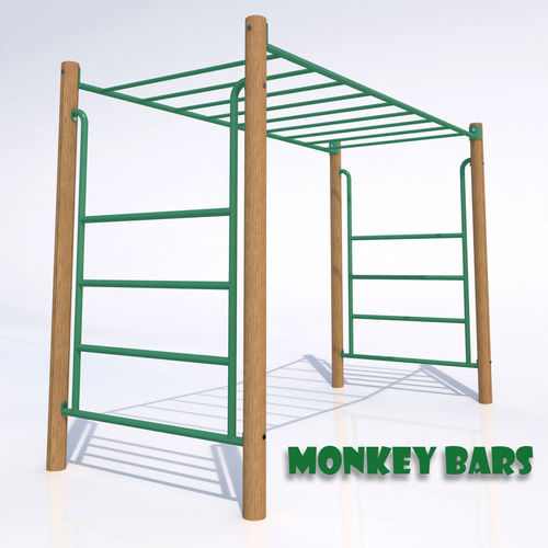 Monkey Bars-001 3D model | CGTrader