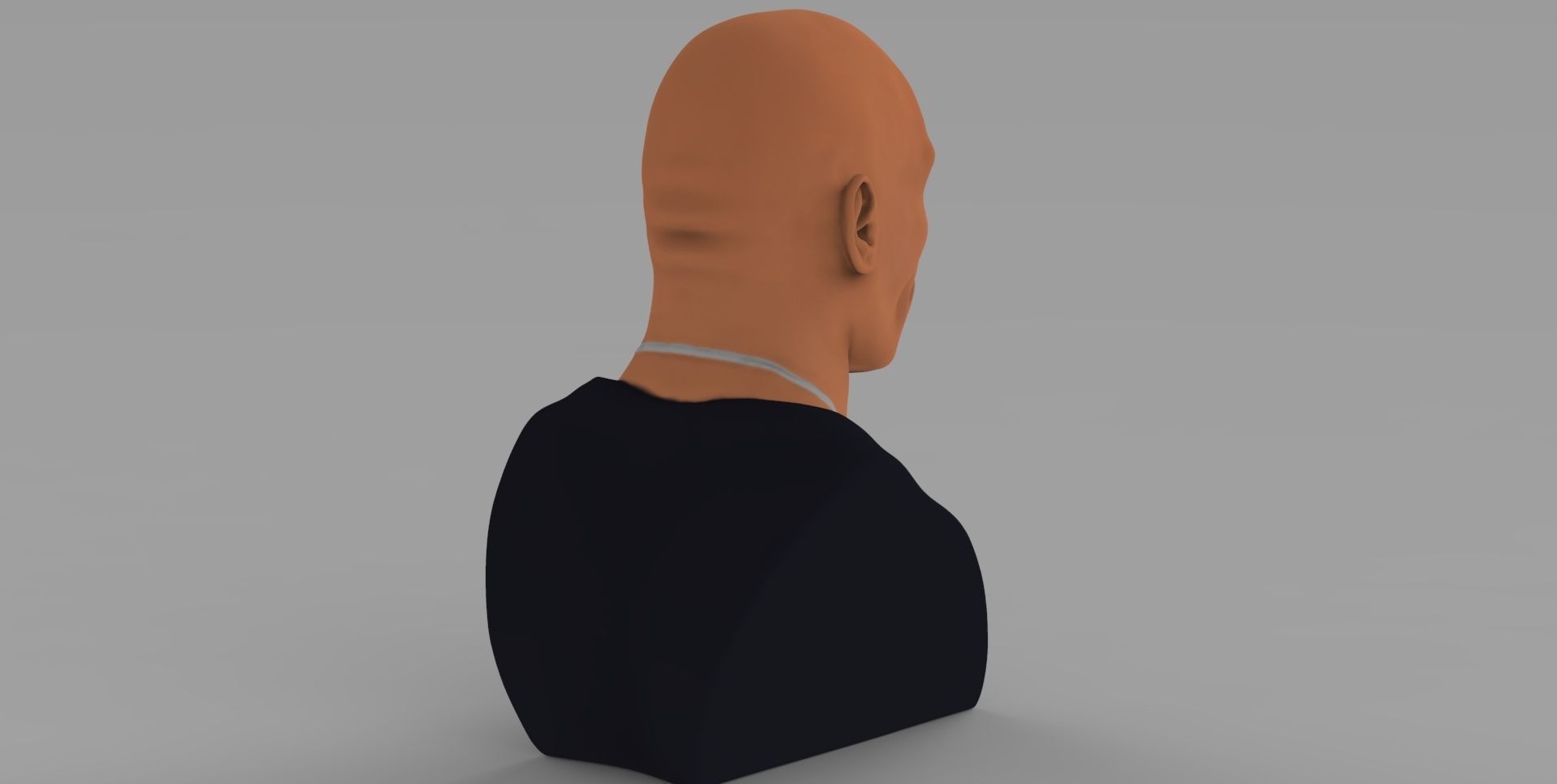 Dwayne Rock Johnson bust ready for full color 3D printing 3D model 3D ...